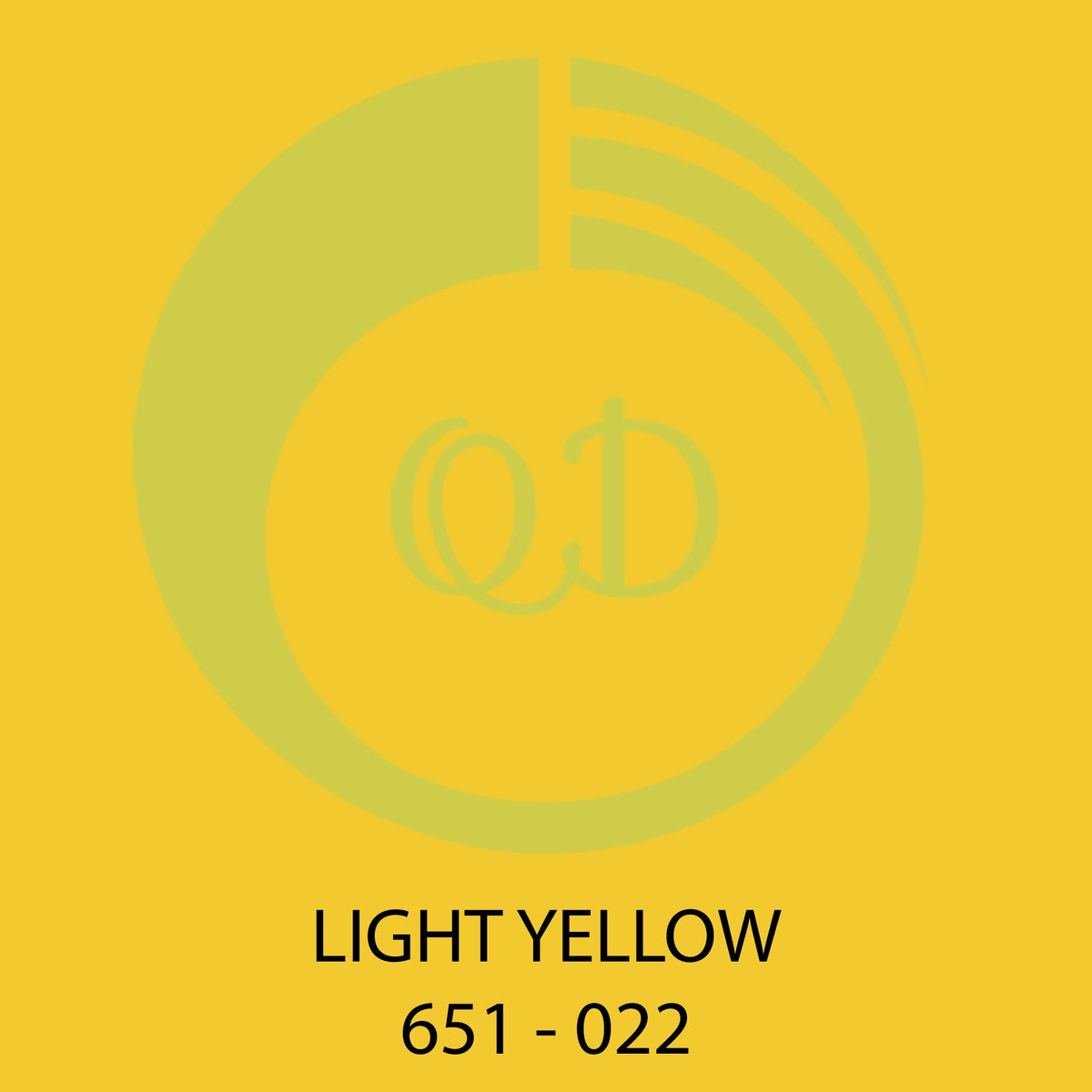 651-022 Light Yellow - Oracal 651 – Qualitee Designs