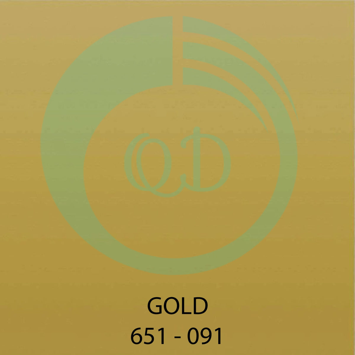 651-091 Gold - Oracal 651 – Qualitee Designs