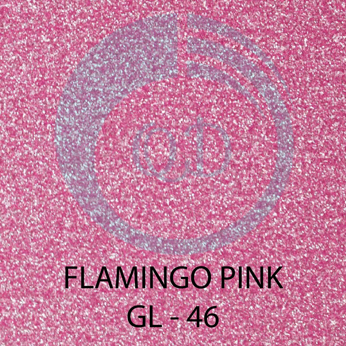 GL46 Flamingo Pink - Glitter HTV – Qualitee Designs